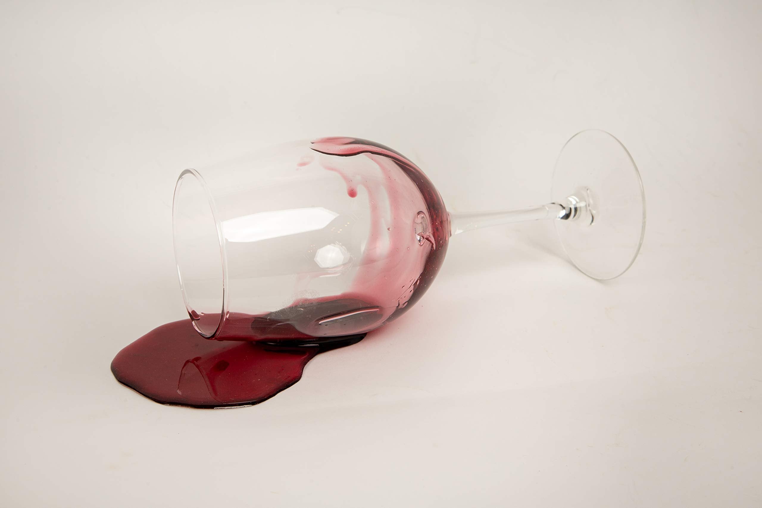 Just Dough It Fake Spilled Red Wine Glass – Zentra, LLC