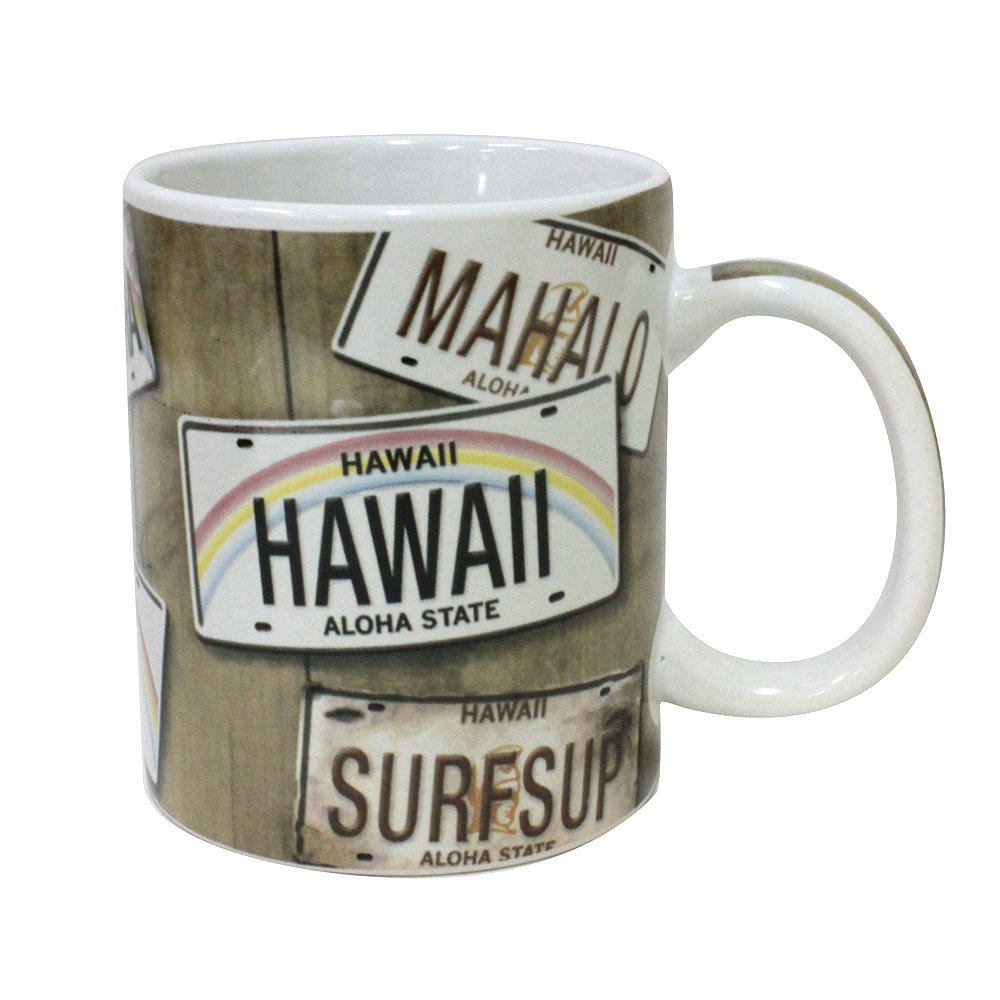 License Plates 10oz. Mug – Zentra, LLC