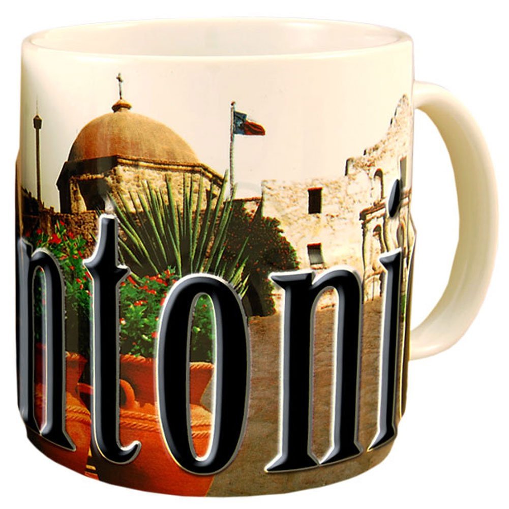 Americaware San Antonio 18oz. Color Relief Coffee Mug – Zentra, LLC