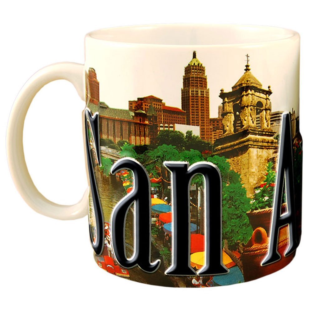 Americaware San Antonio 18oz. Color Relief Coffee Mug – Zentra, LLC
