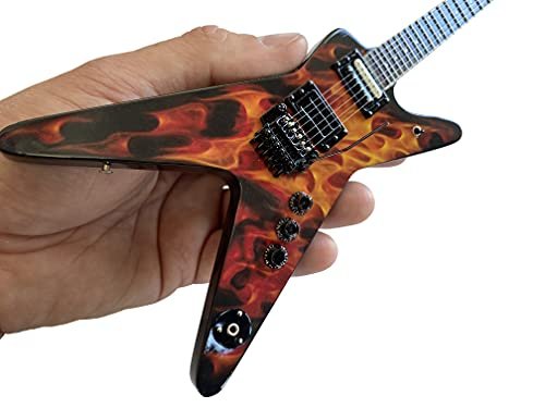 AXE HEAVEN Dimebag Darrell Dean Dime O Flame Mini Guitar - Dime-o-Flam ...
