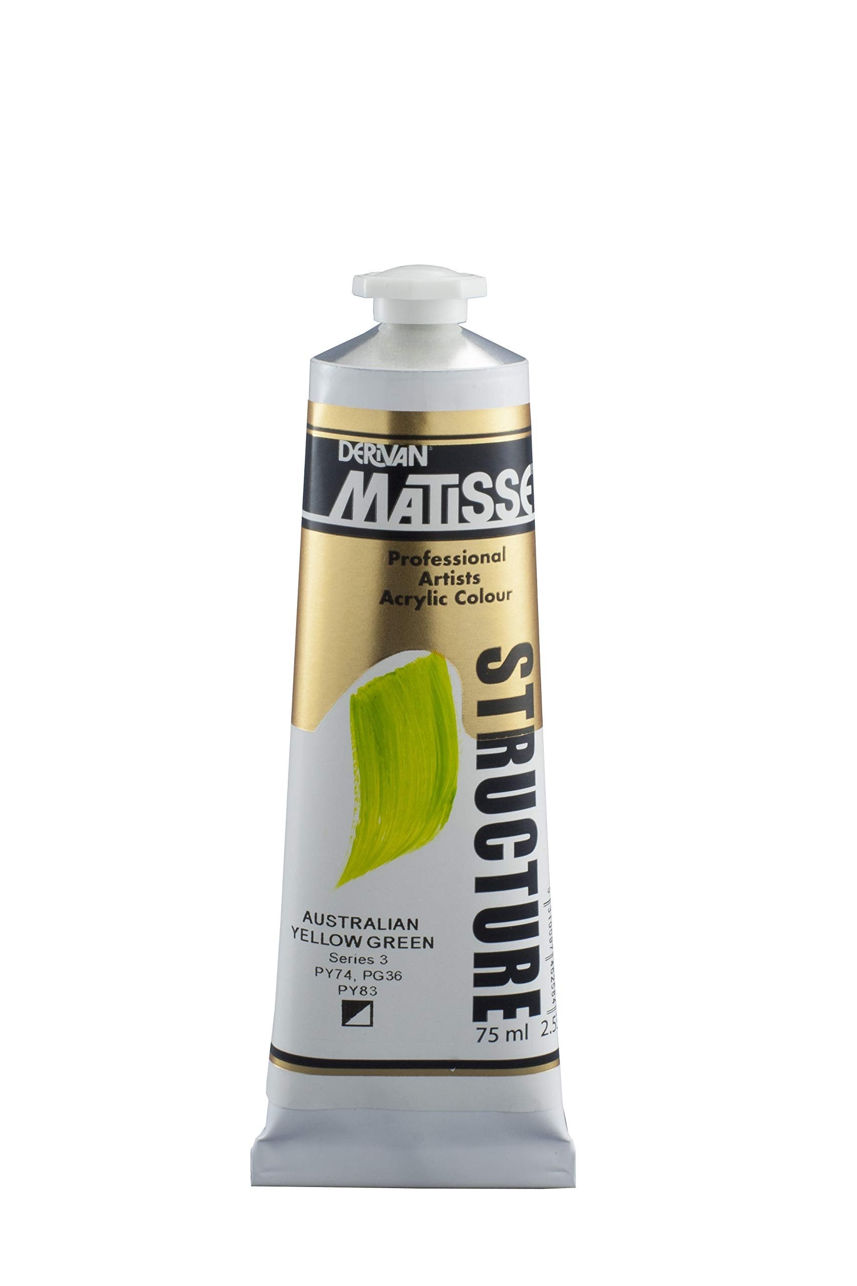 Matisse Structure Heavy Body Acrylic Paint High Viscosity Acrylics - 7 ...